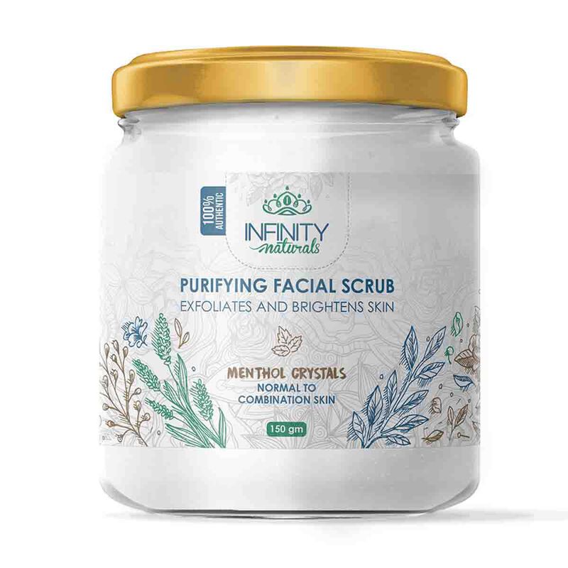 Infinity natural Infinity Naturals Purifying Facial Scrub Menthol Crystals