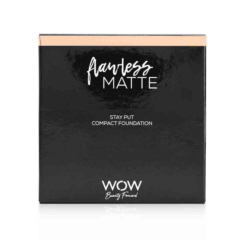 Wow Beauty Flawless Matte - Stay Put Compact Foundation